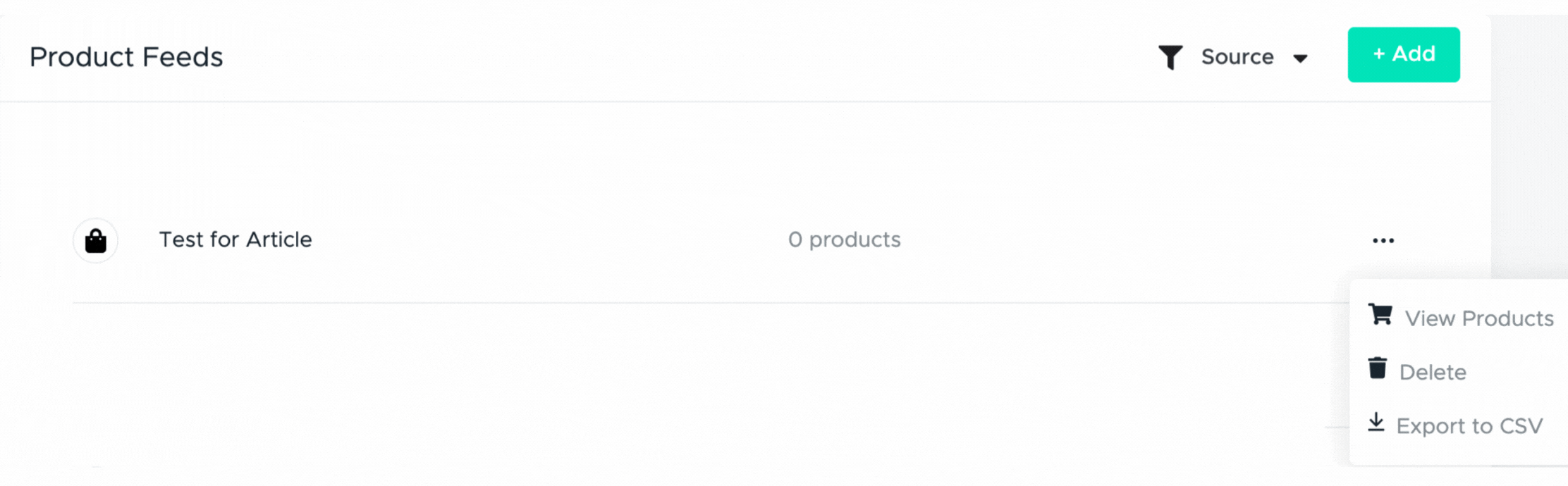 Product Feed Custom Tint